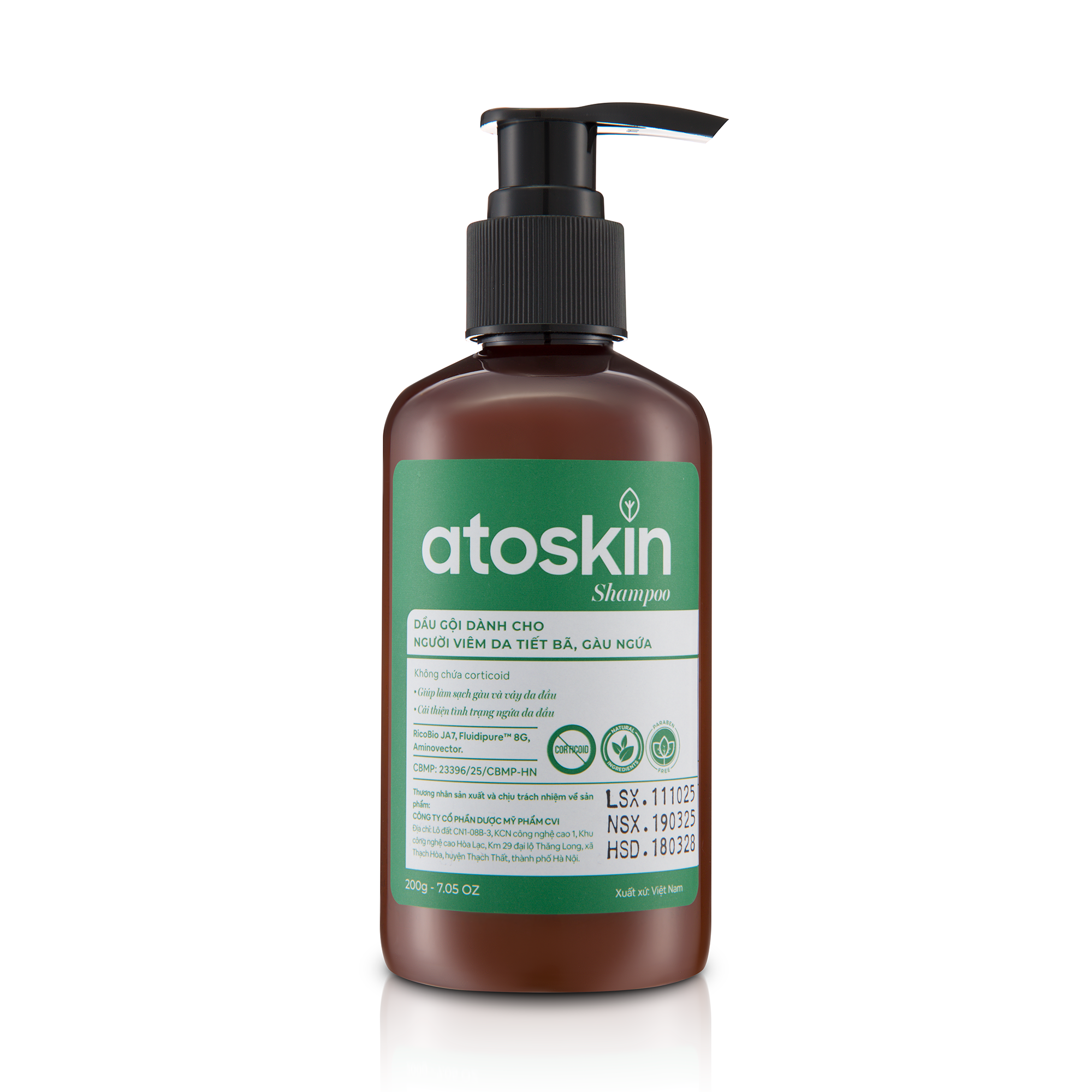 Atoskin Shampoo – for Seborrheic Dermatitis - Helps Reduce Oil & Impro ...